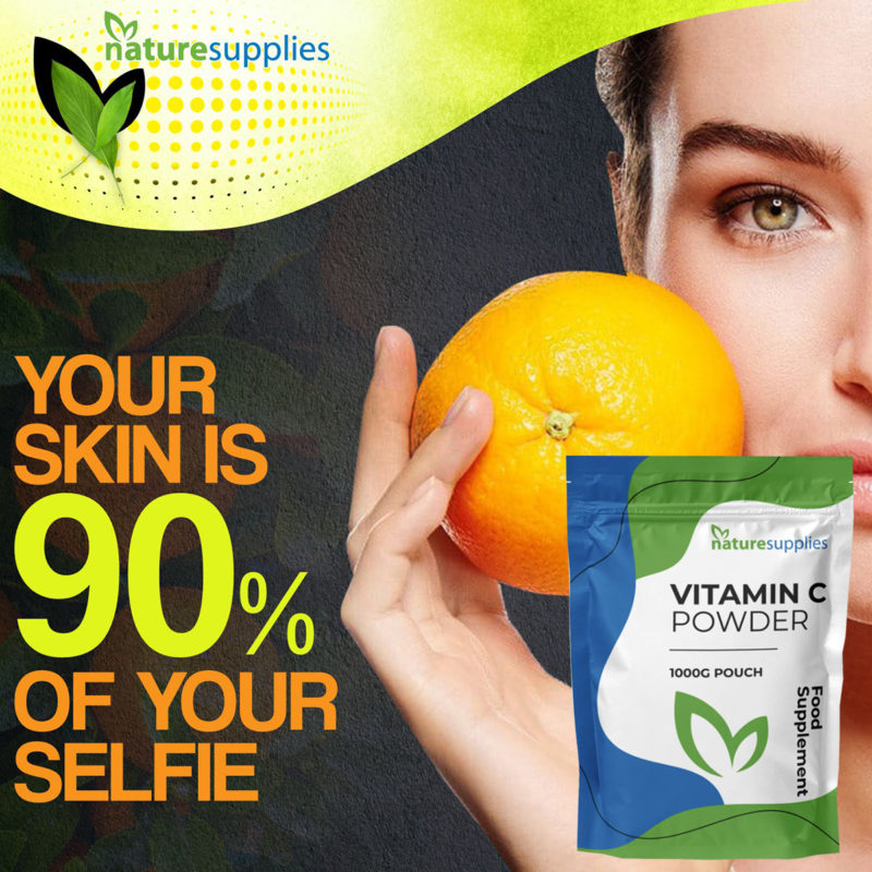 Vitamin C Powder 500g & 1000g Immune System Booster Naturesupplies
