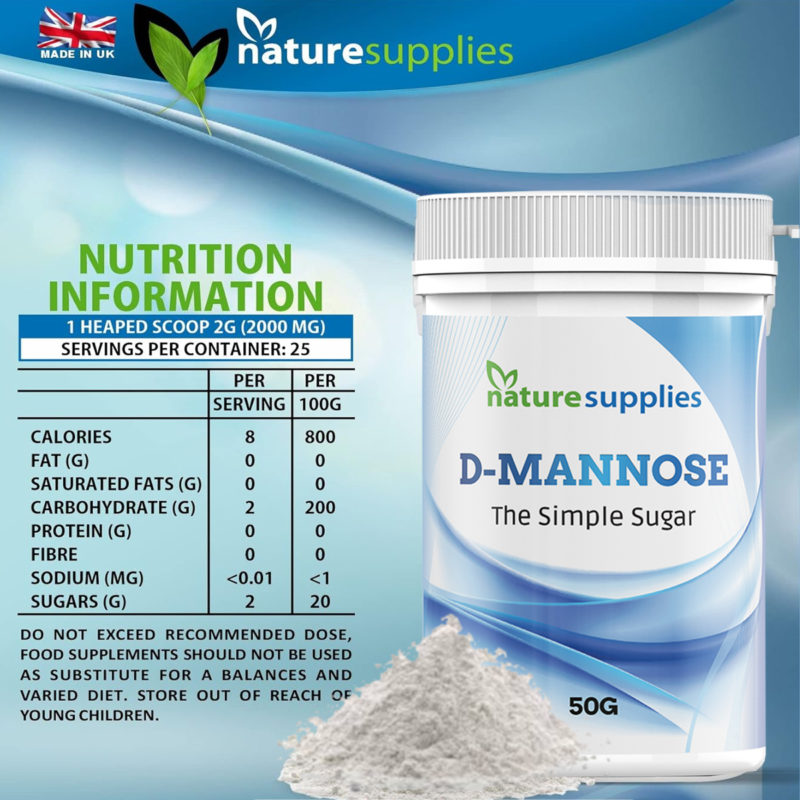 Buy D mannose Tablets, Powder & Capsules For UTI 1000gm