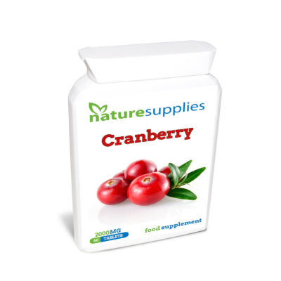 Cranberry Tablets X 60 (2000mg) - Naturesupplies
