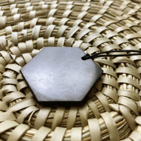 Shungite Pendant "Hexagon" Jewellery From Russia | Naturesupplies