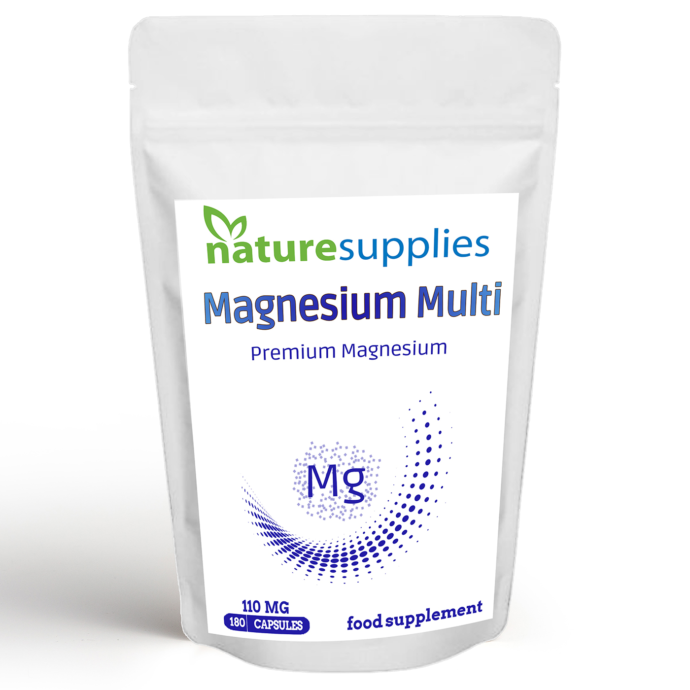Magnesim Multi Capsules 110mg, 4 Types Of Magnesium Naturesupplies