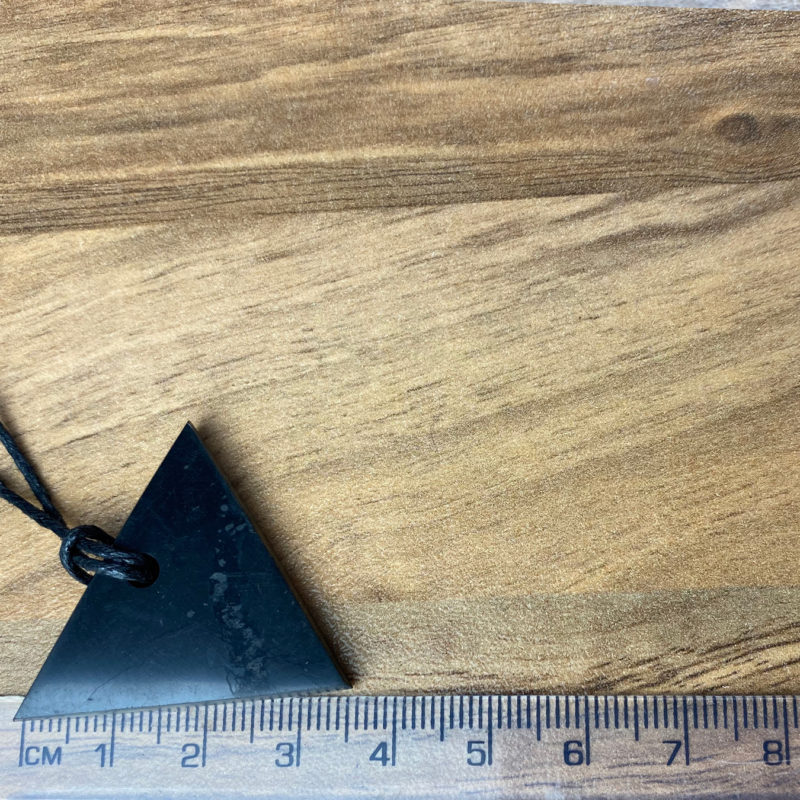 Shungite Pendant "Triangle Female" Jewellery Karelian Russia