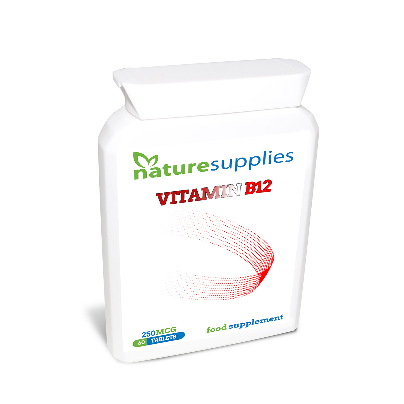 Vitamin B12 Tablets X 60 (250mcg) Naturesupplies